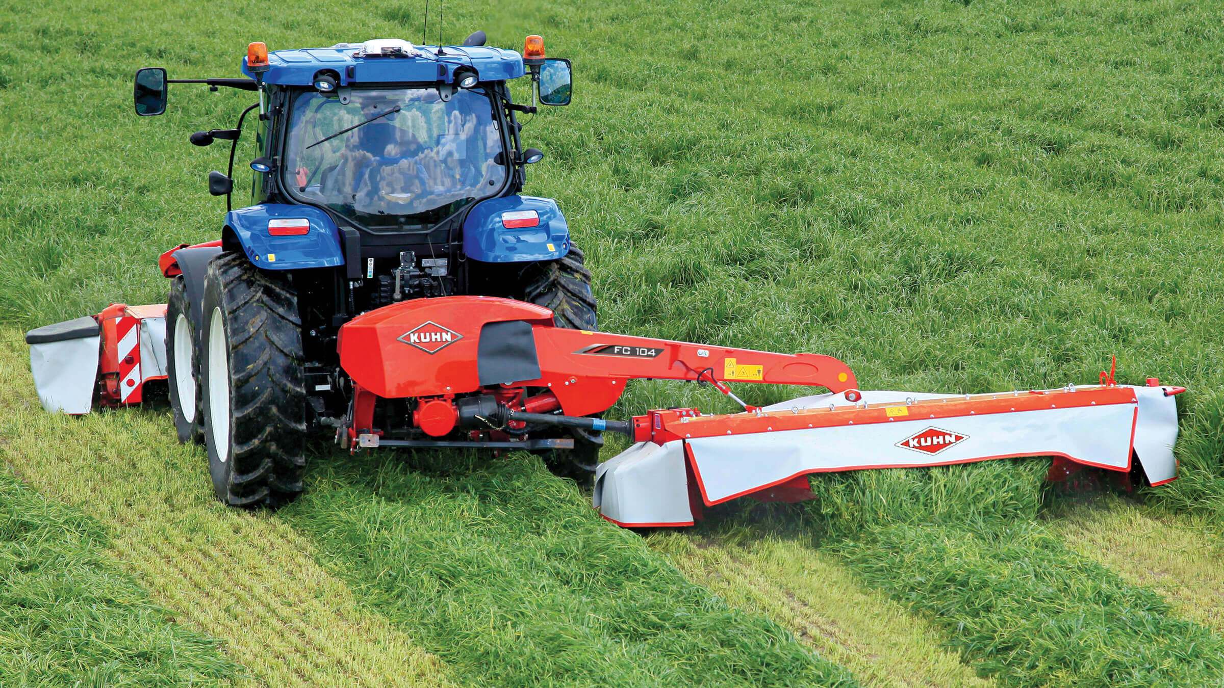 Faucheuses-conditionneuses portées série FC 4 D de KUHN | KUHN